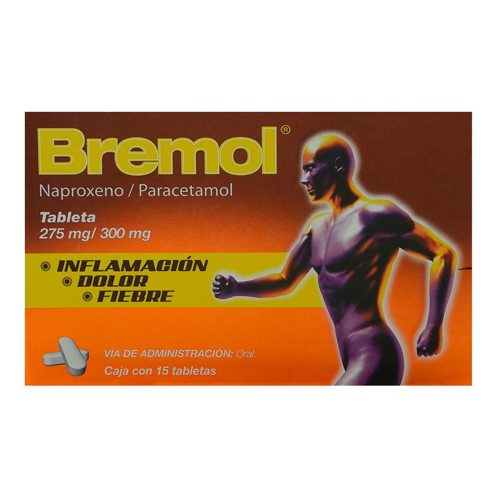 Bremol 275/300 Mg 15 Tabletas