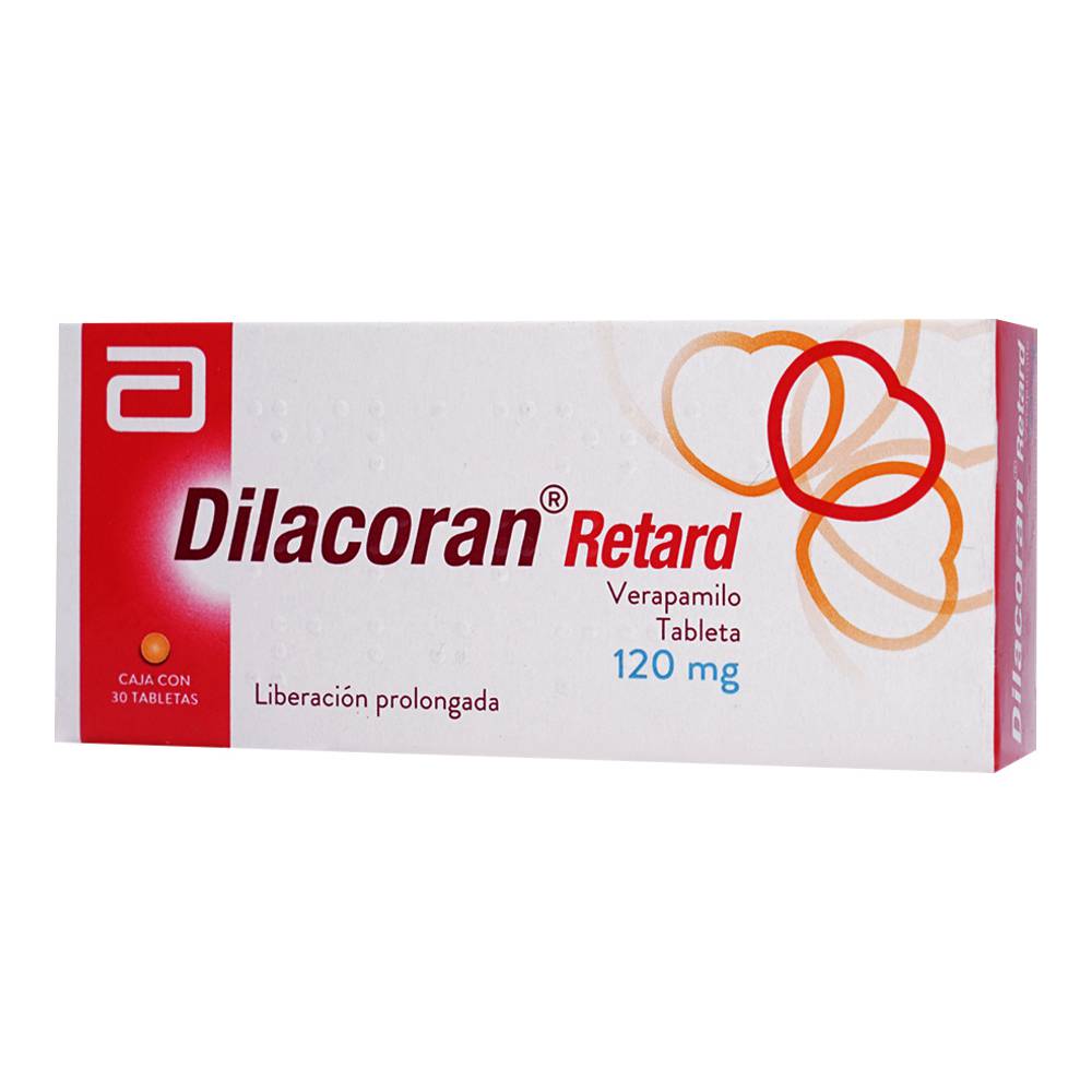 Dilacoran Retard 120 Mg 30 Tabletas