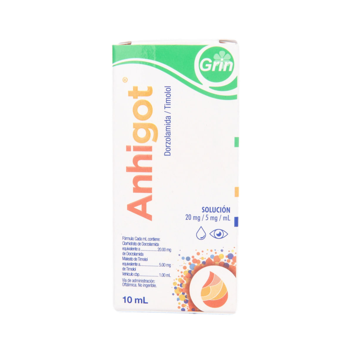 ANHIGOT SOL OFTAL FCO GOT 10 ML